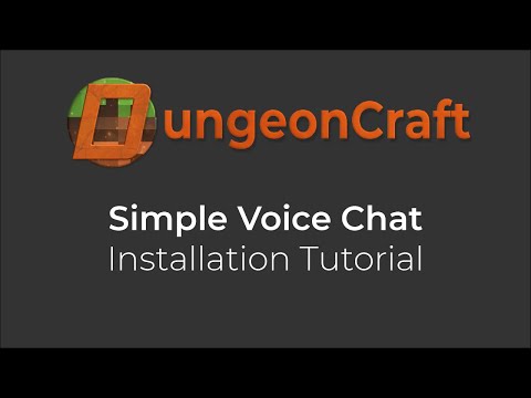 Simple Voice Chat Installation Tutorial | DungeonCraft Server