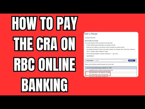NEW! How to Pay CRA on RBC Online Banking 2025 | Step by Step Guide