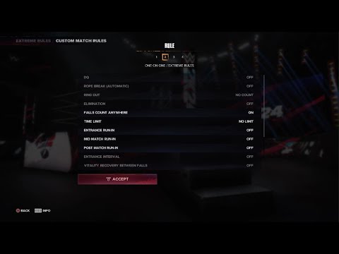 WWE 2K24 logan vs batman 2 out of 3 pin