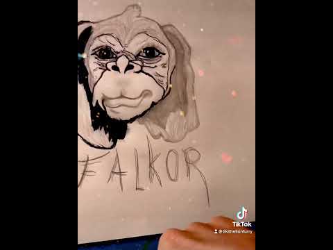 Drawing Falkor-Never Ending Story-Pencil Drawing And Pen-2021