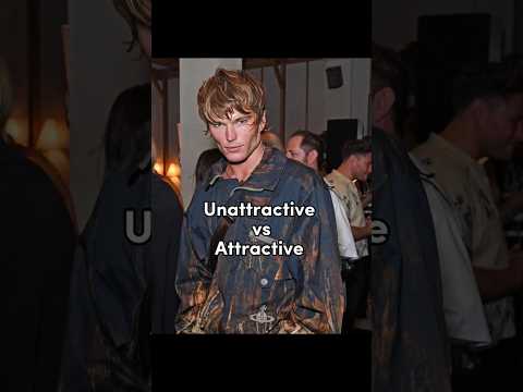Unattractive vs Attractive facial features 🙈