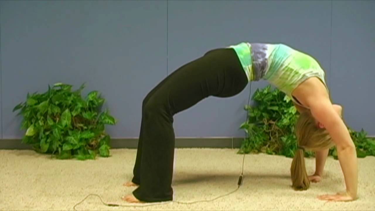Yoga Poses w/ Sonja 11, Upward Bow Pose, Urdhva Dhanurasana, Yoga for Beginners Asana