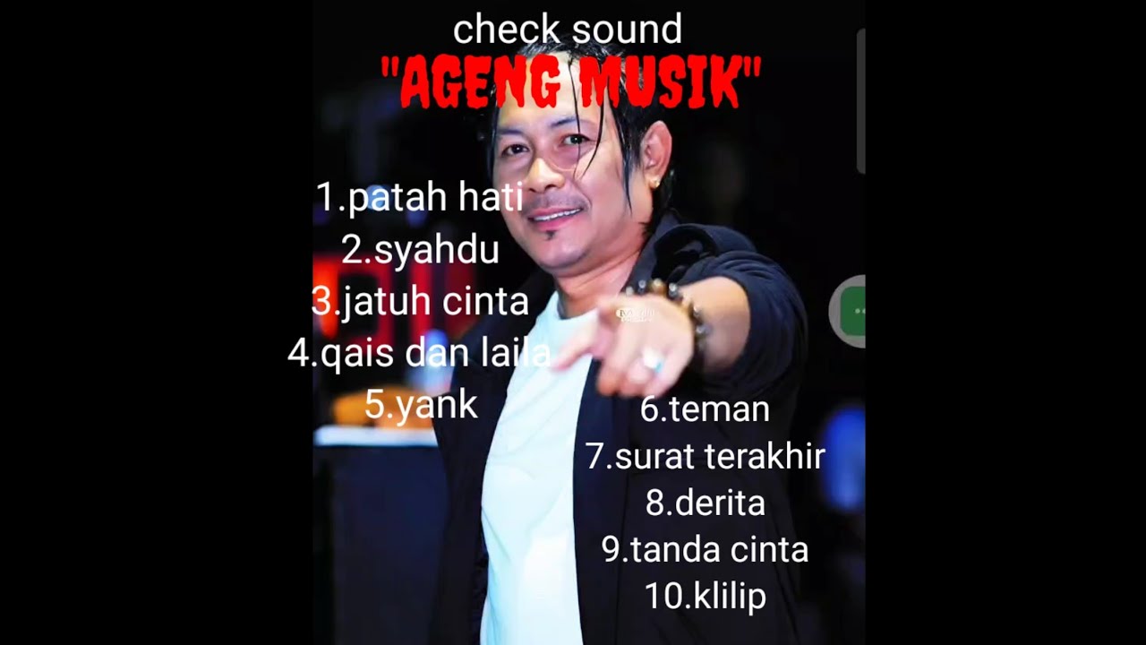 Ipung mc check sound ageng musik