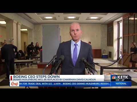 Boeing CEO to step down immediately amidst 737 MAX trouble