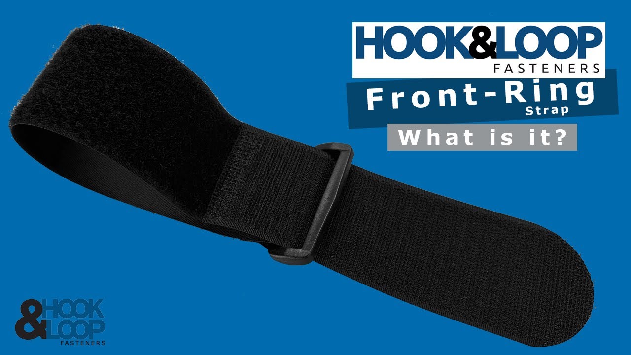What is a Hook and Loop Front-Ring Buckle Strap?