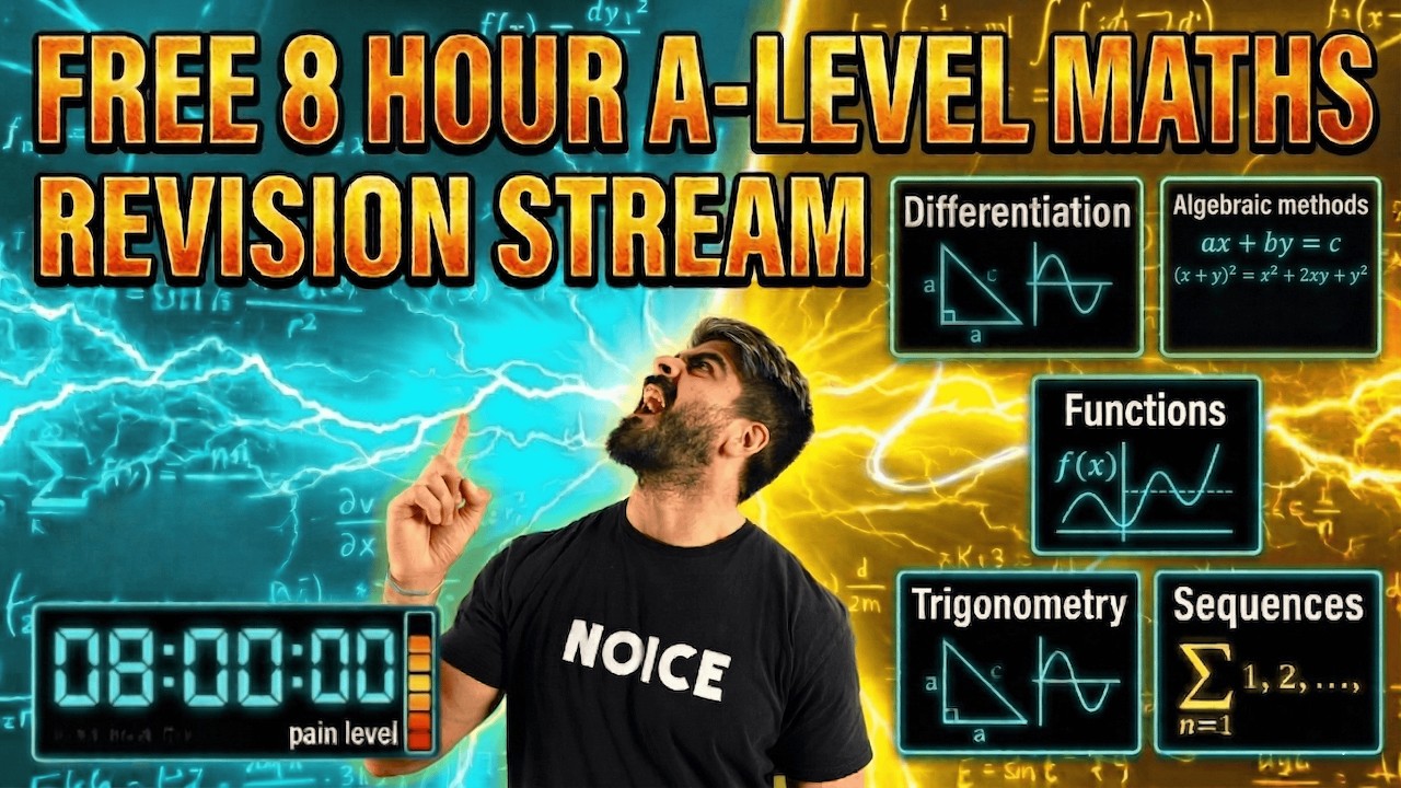 A-level Maths Revision 2026 | Edexcel & AQA | FREE MyEdSpace Easter Stream