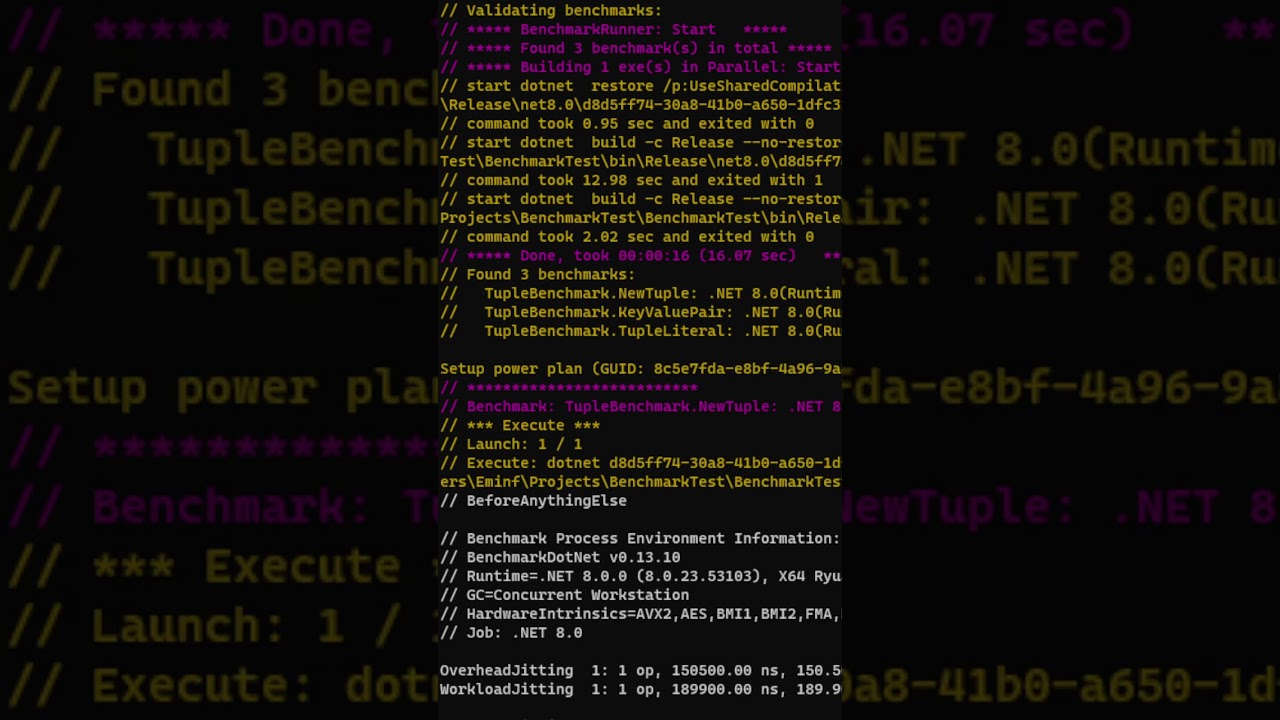C# Performance Optimization : Tuple Allocation Benchmark  #dotnet #programming #codeoptimization