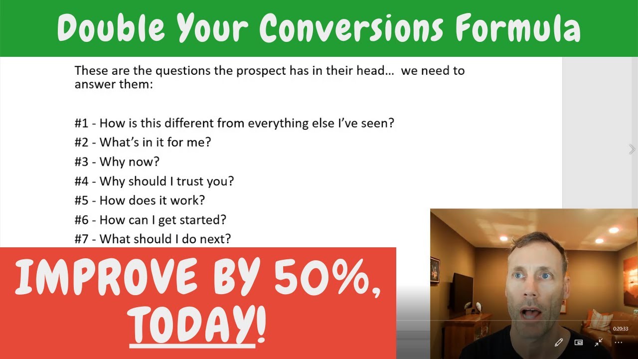 Conversion Rate Optimization | How To Increase Website Conversions | Double Your Conversions Formula