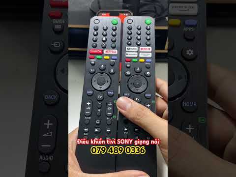 Điều khiển tivi Sony đời 2020-2021 #shopremotedieukhien #dieukhientivi #sony #dieukhiengiongnoi