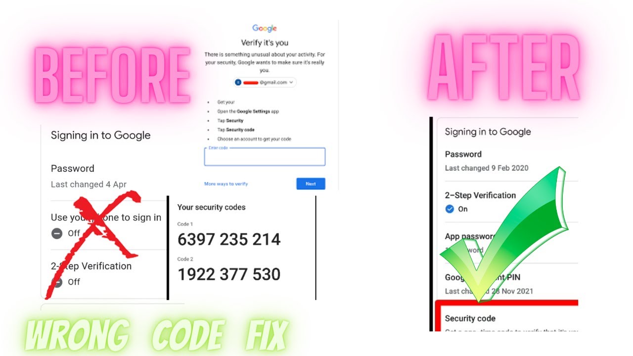 Security code not showing fixed | Google Security code verify your google account youtube