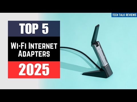 Top 5 Best Wireless Internet Adapters for PC 2025 | Fast & Reliable Wi‑Fi Picks