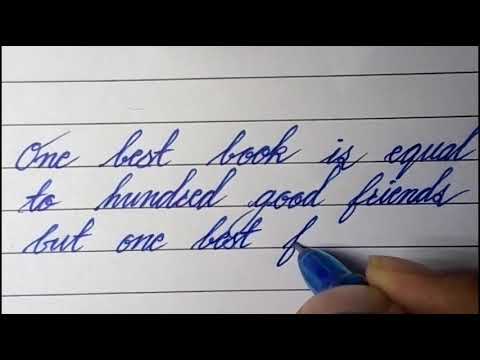 Hand writing with pen | writing like print | Creative vaibhav