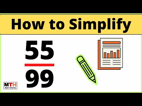 How to Simplify the Fraction 55/99