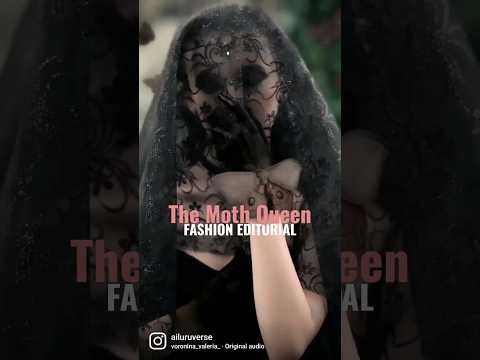 The Moth Queen, fashion editorial photoshoot for Edith Magazine.