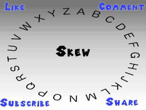 How to Say or Pronounce Skew