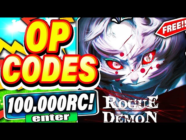 Roblox Rogue Demon Codes For January 2023 Free Coins