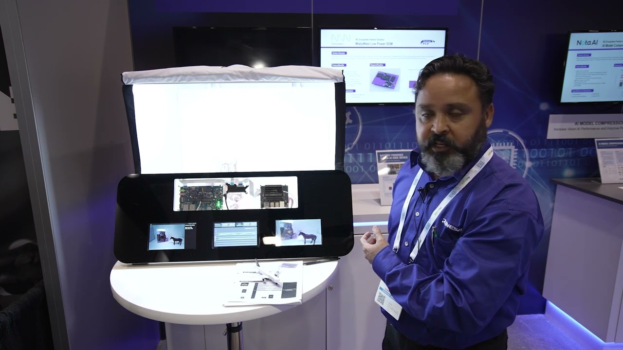 Renesas Demonstration of Object Recognition on a Battery-powered Vision AI Edge Device