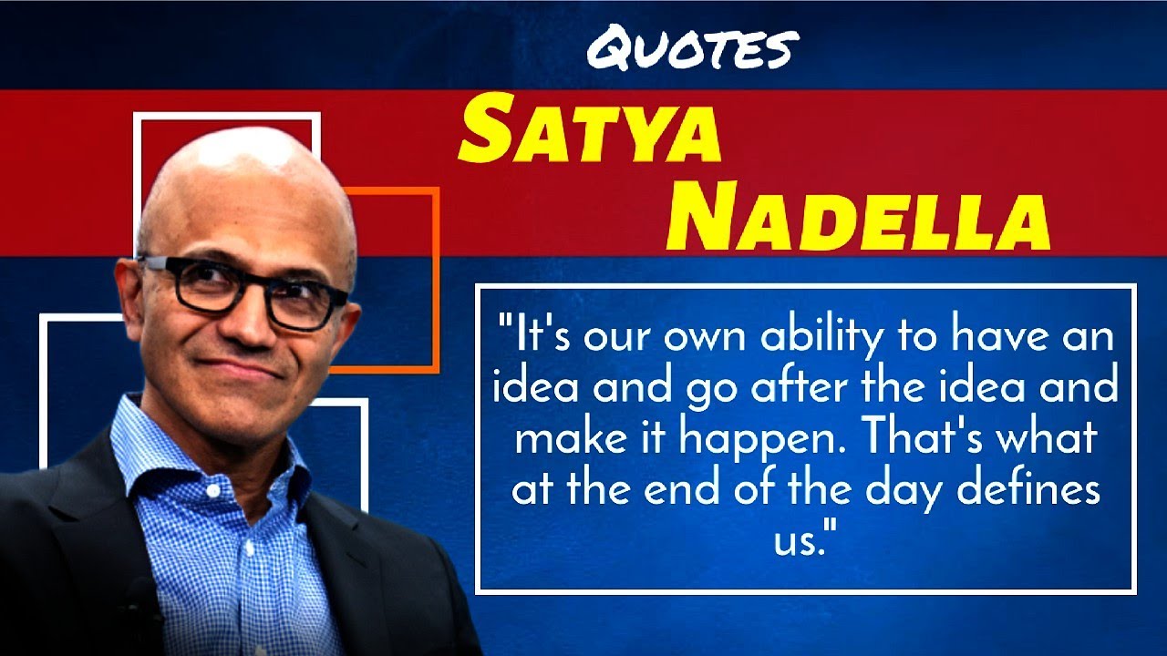 Wolf Quotes - CEO of Microsoft - Satya Nadella's Quotes - you must be crazy in this crazy world