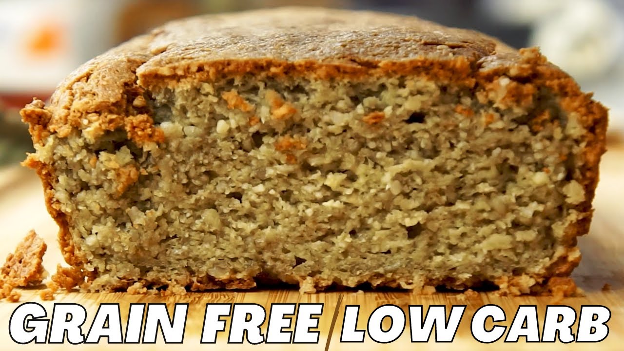 Healthier Homemade Grain-Free Bread! (Low Carb & High In Protein)
