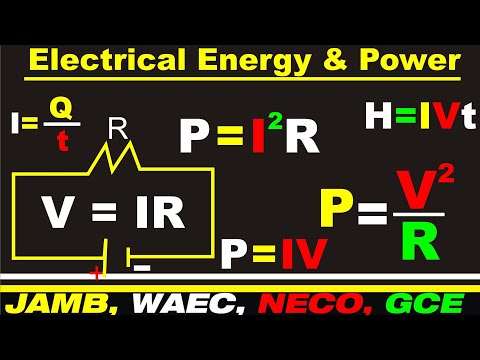 Electrical Energy and power