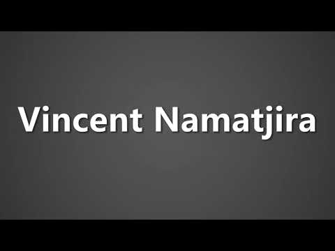 How To Pronounce Vincent Namatjira