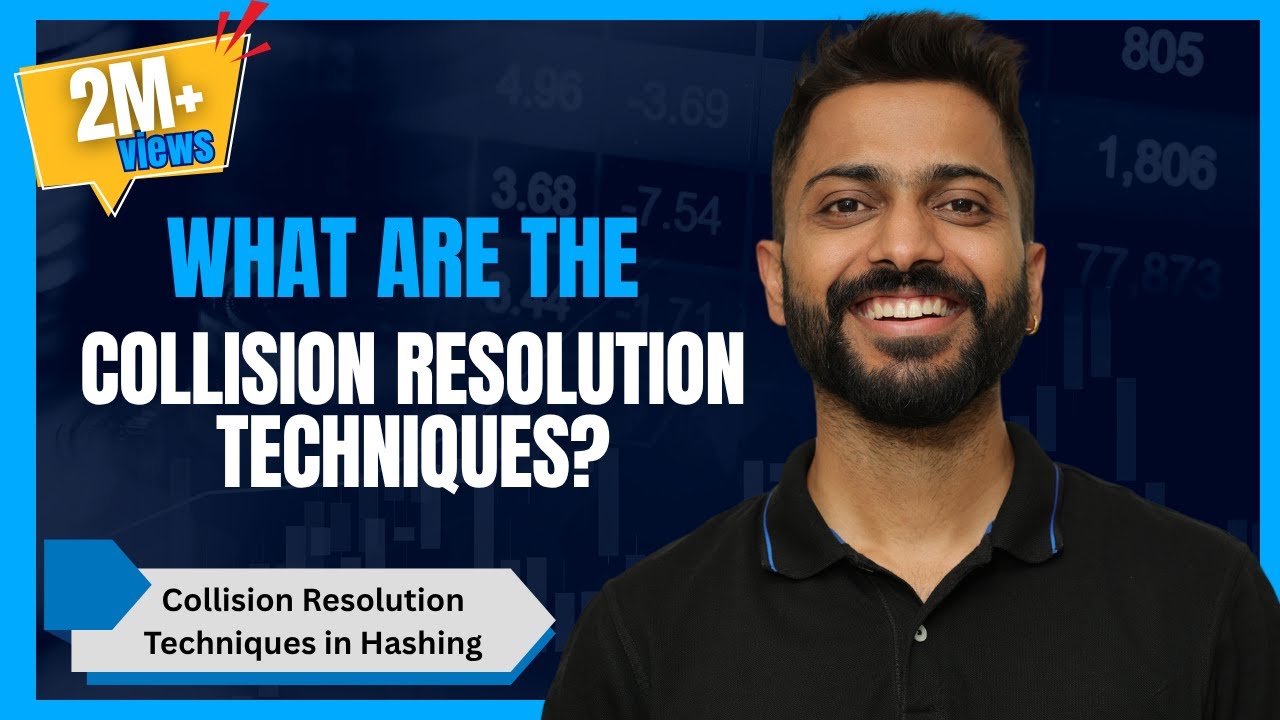 L-6.2: Collision Resolution Techniques in Hashing | What are the collision resolution techniques?