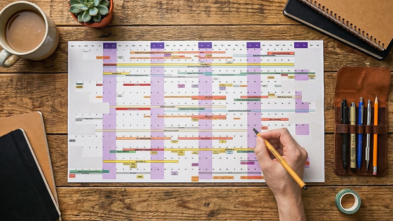 Build a Year Map and Finally Be Prepared