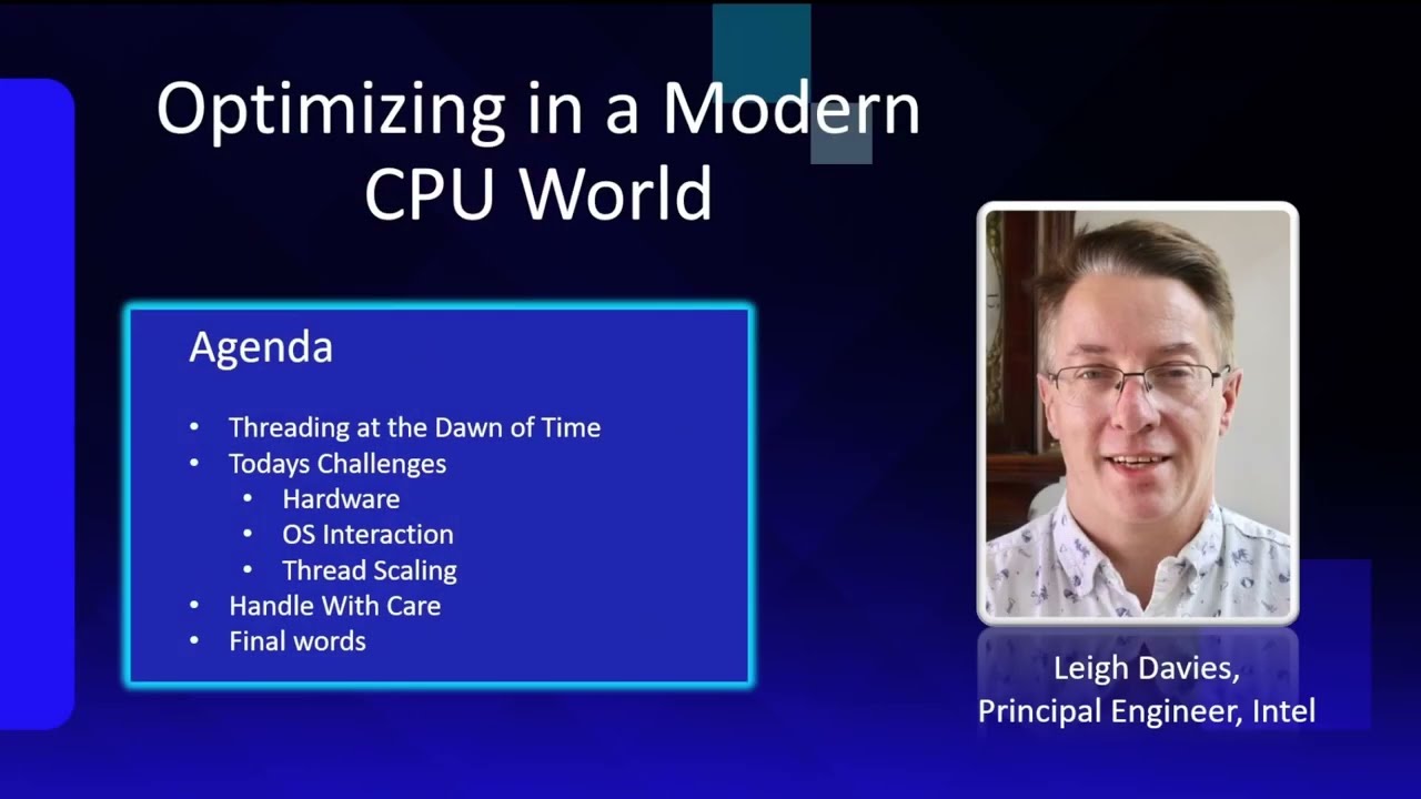Optimizing in a Modern CPU World | Intel Software