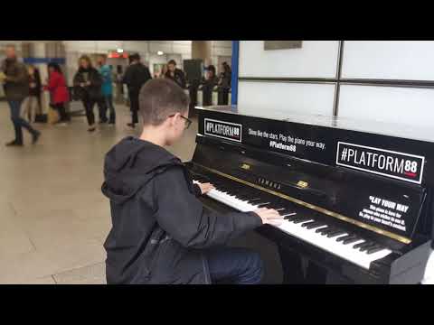 The Sheik Of Araby on the Station Piano