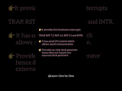 8085| MICROPROCESSOR| FEATURES| ELECTRONICS | ELECTRICAL| PSC| ISRO| RRB | #shorts