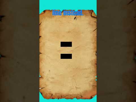 How the equal sign was invented=(Explained ) #shorts