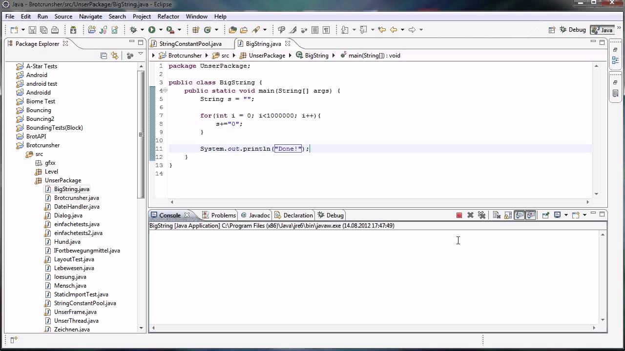 Java Tutorial 95 - StringBuilder