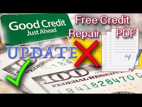 609 Free credit repair letter - Update on my new score !!!