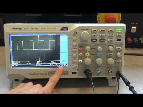 introduction Tektronix TBS1000B-EDU oscilloscope