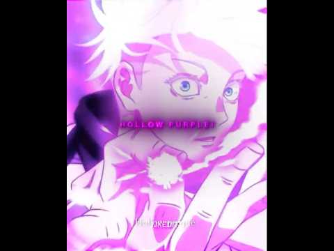 The Moment Gojo Scared Sukuna with Hollow Purple 🥶☠️ || Jujutsu kaisen #gojo #sukuna #jjk