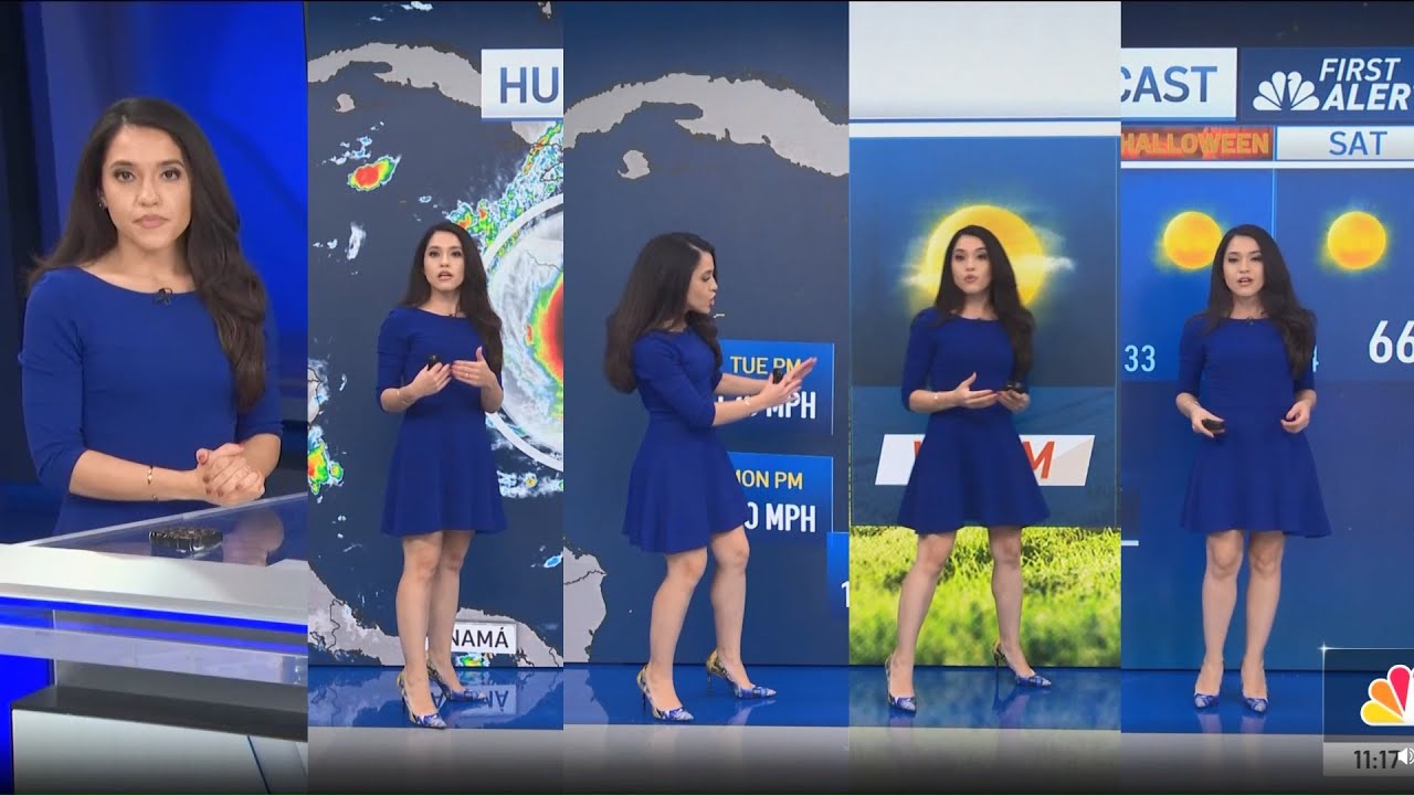 Stephanie Olmo with the First Alert Forecast for NBC4 Los Angeles (October 25, 2025)