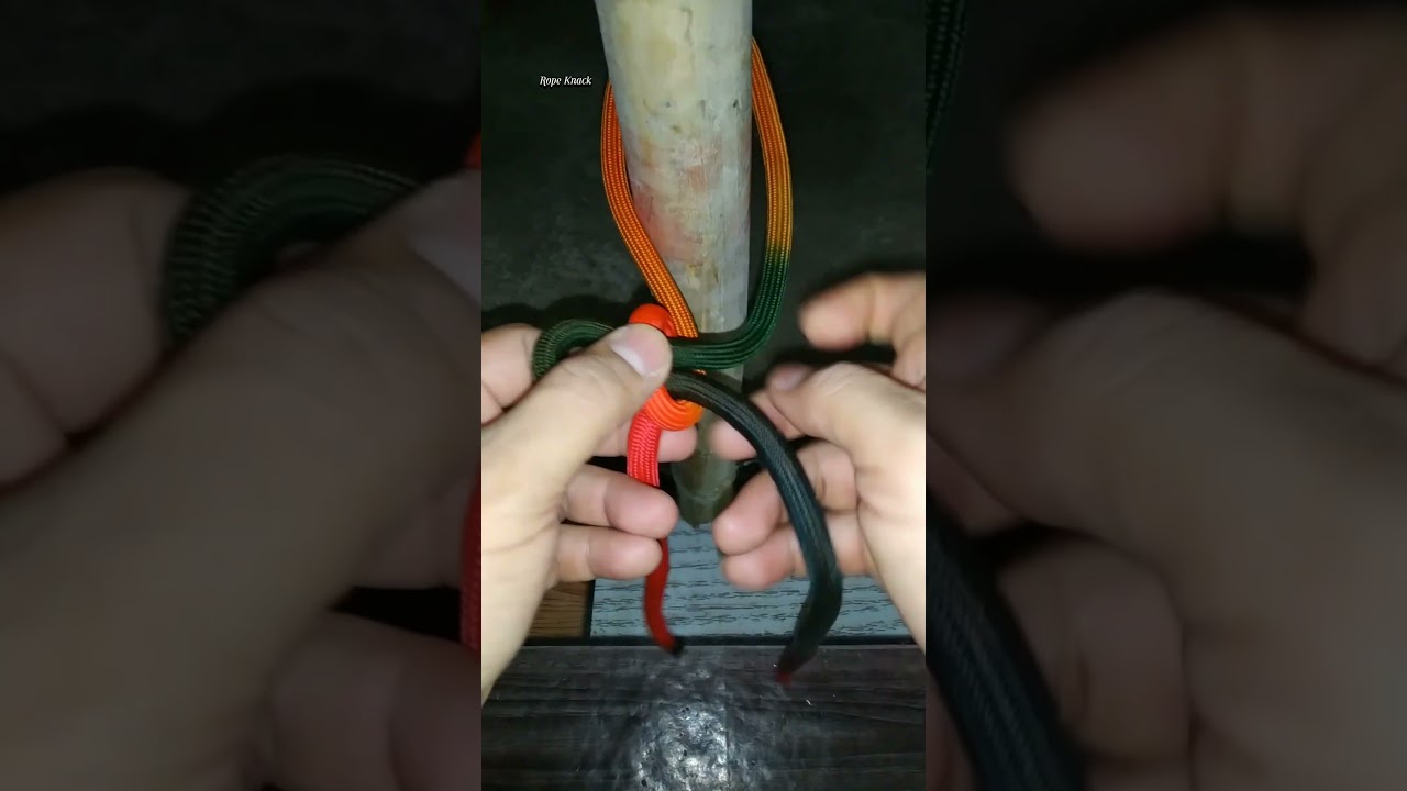 Strong Quick Release Knot #knottutorial #ropetutorial #ideas #diy
