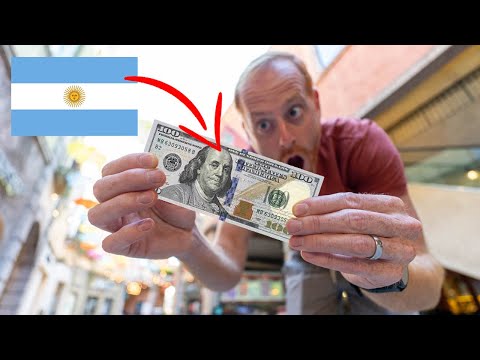 $100 USD in Argentina | How much can you buy?