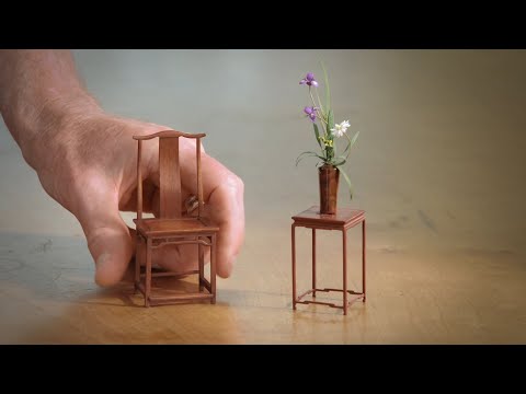 Woodworker makes tiny furniture: Meet miniaturist Mark Murphy I MINIATURES episode