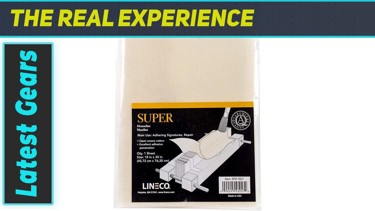reviewLineco Bookbinding Super Cloth: Rescue Your Books with This Archival Material