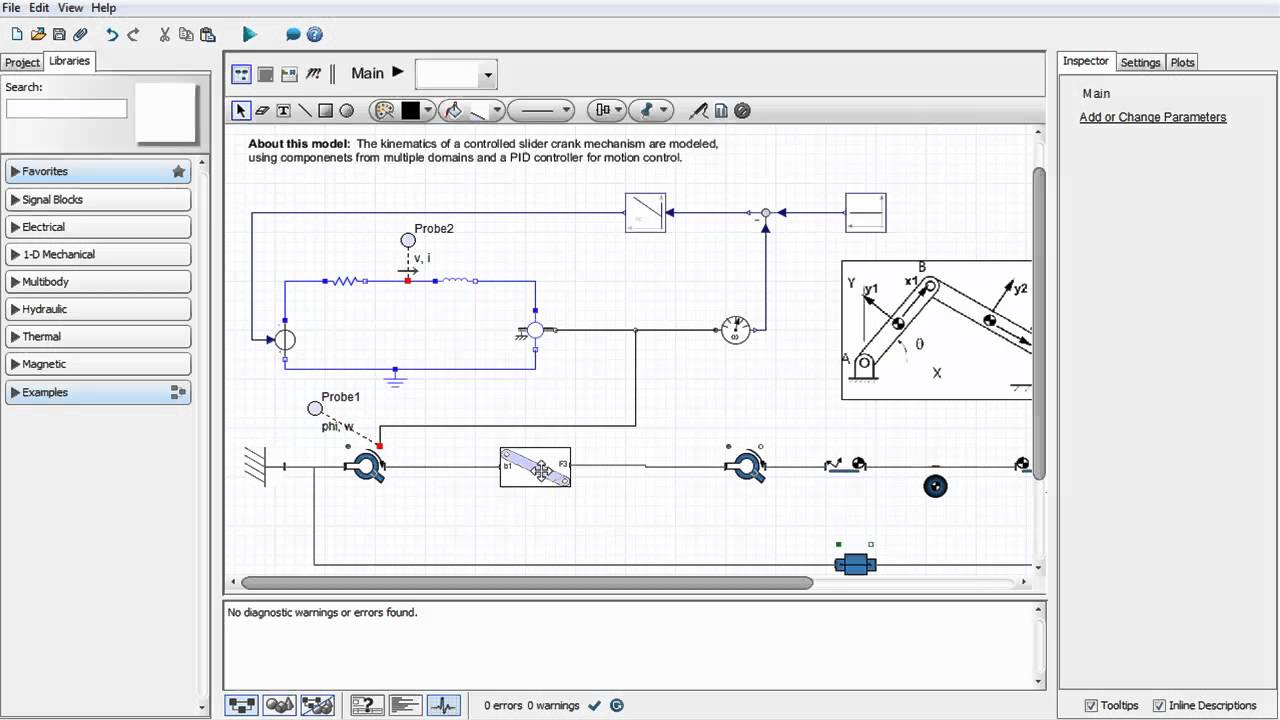 MapleSim Tutorial: Creating Subsystems
