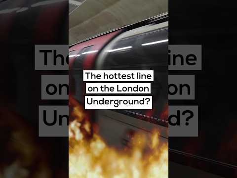 What is the hottest line on the London Underground?