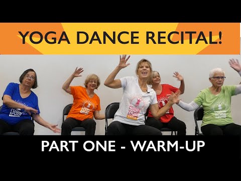 Chair Yoga Dance Recital - Part 1: Warm-Up - Sherry Zak Morris & the Yoga Vista Chair Yoga Dancers
