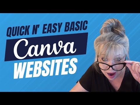 How To Create A Basic Canva Website