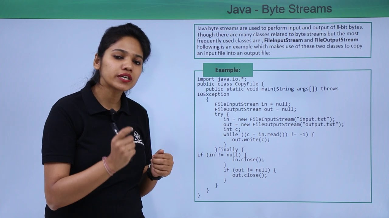 Java - Byte Stream