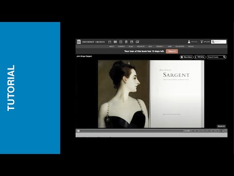 Internet Archive Tutorial