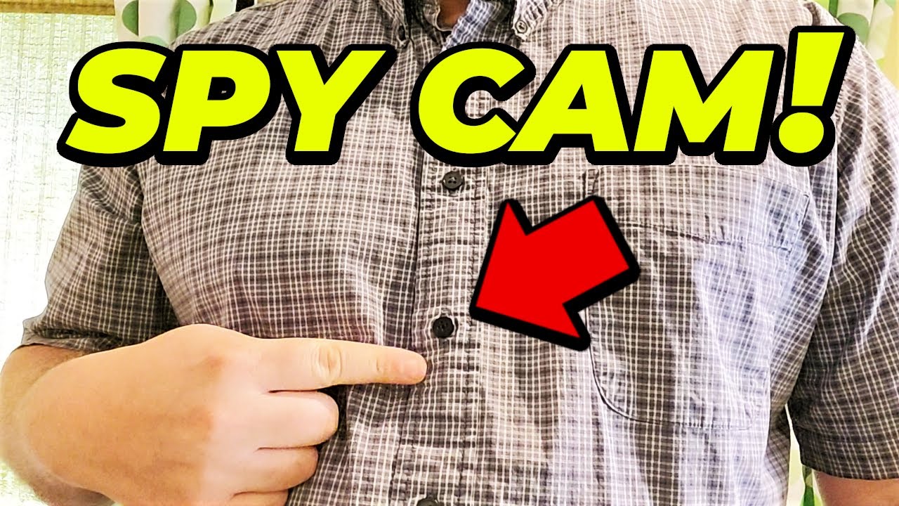 This Spy Button Camera is UNDETECTABLE!