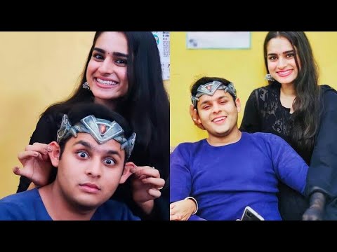 Dev joshi & Aayesha khan cute video 😍😍