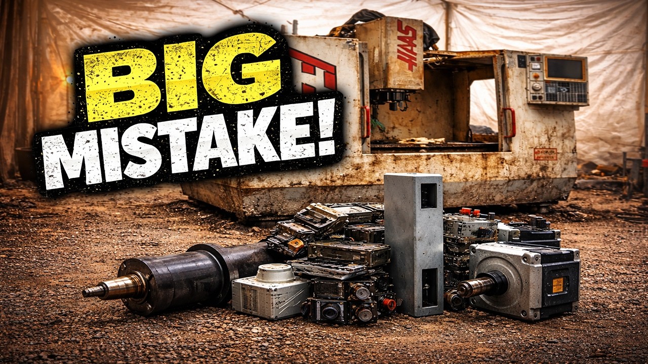 I Scrapped a CNC Machine… Big Mistake