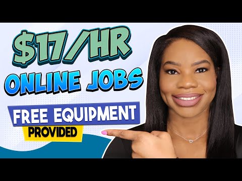 ✅ *NO Experience!!* $17/hr Work-From-Home Job! FREE Equipment Provided 💻 | APPLY ASAP!!